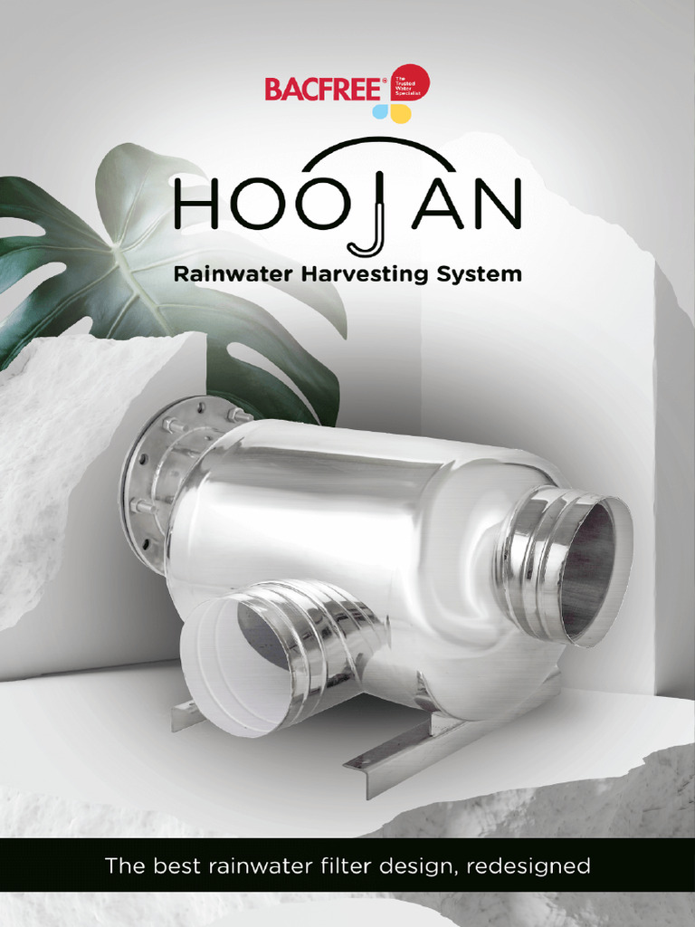 BACFREE HOOJAN Rainwater Filter | PDF