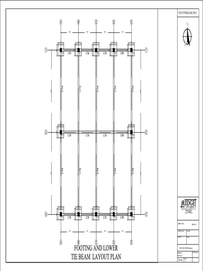 Block 2 Structural Drawings (1) | PDF