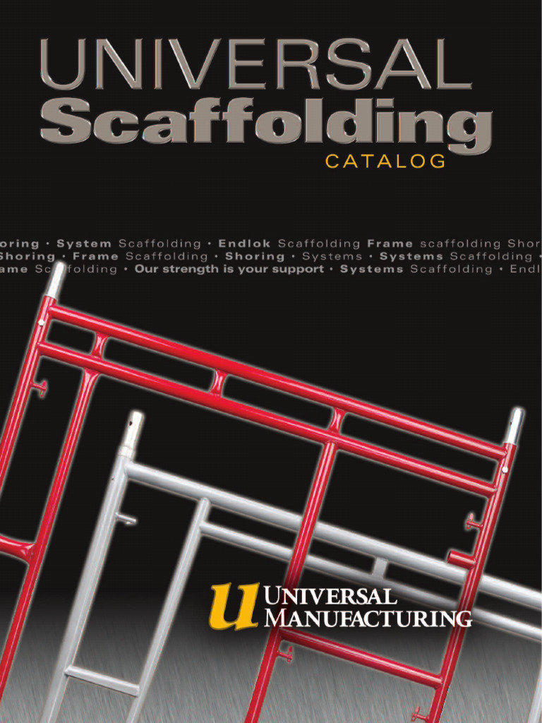 Universal Scaffolding Endlok Scaffolding Catalog | PDF | Scaffolding