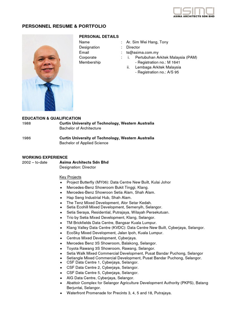 1.b Team Member CVs | PDF