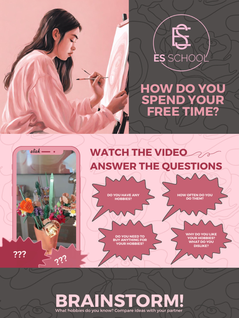 How Do You Spend Your Free Time | PDF | Hobbies