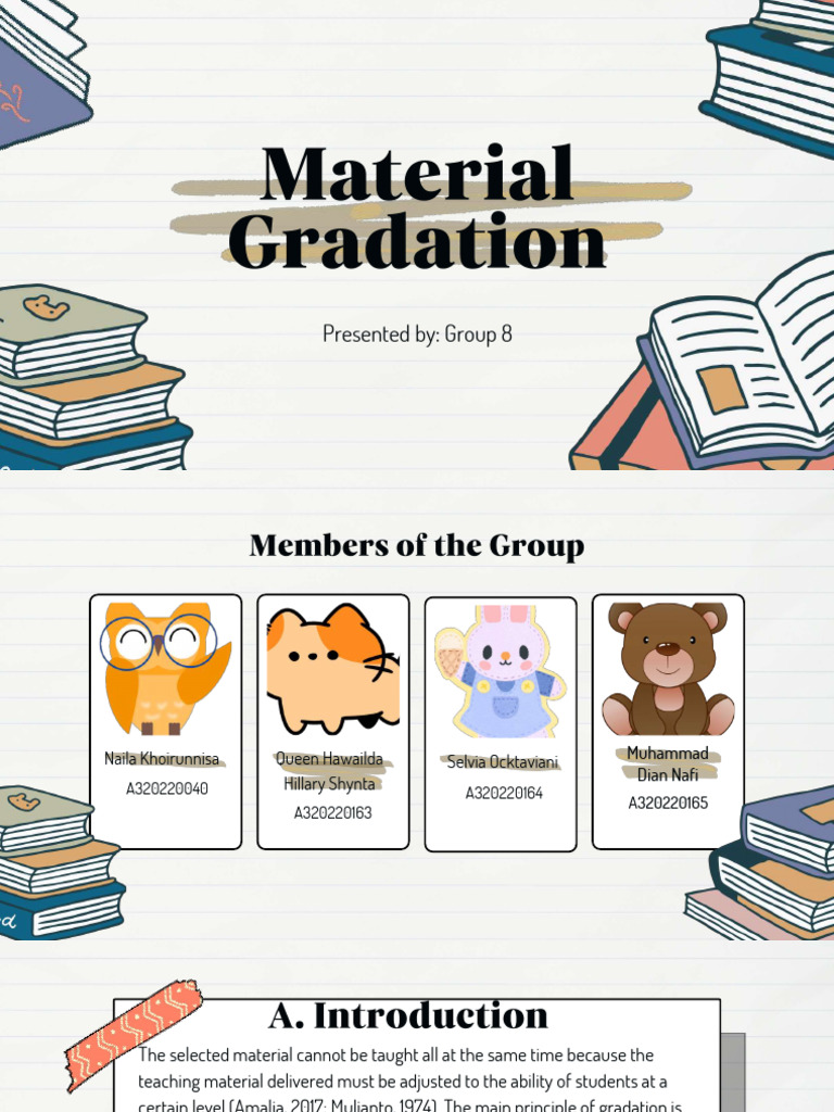 Group 8 Material Gradation | PDF | Learning | Linguistics