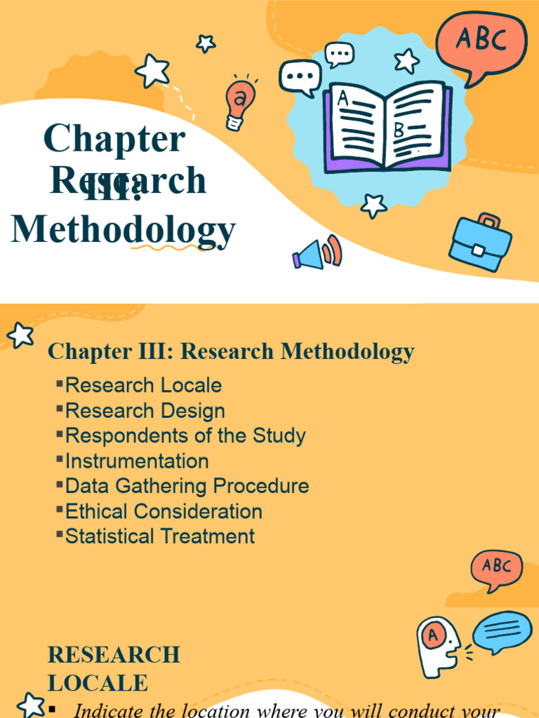 Chapter III Methodology | PDF | Statistics | Sampling (Statistics)