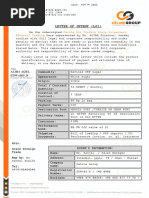 EN590 10ppm SPECIFICATIONS PEGASUS OIL | PDF | Diesel Fuel | Fuels