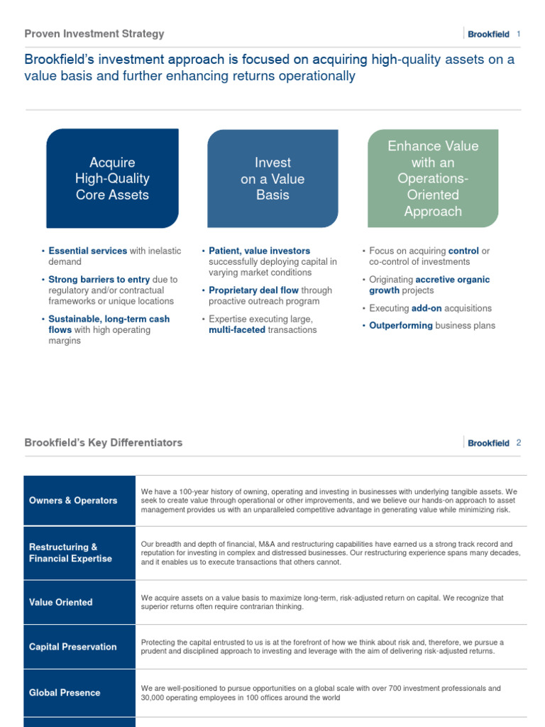 BAM - Investment Strategy | Download Free PDF | Investing | Mergers And ...