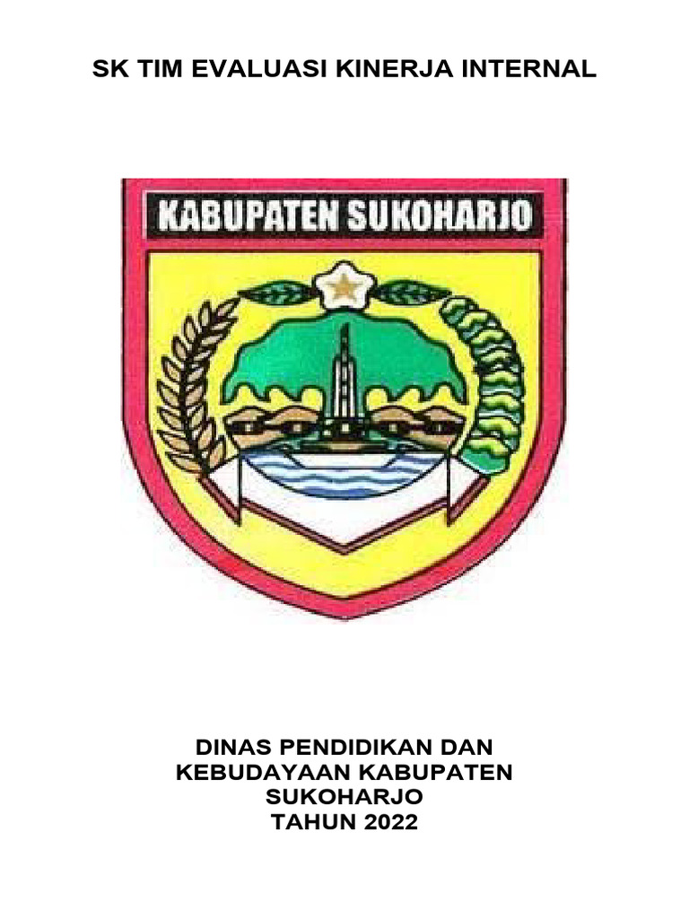 SK Tim Evaluasi Kinerja Internal Dinas P K | PDF