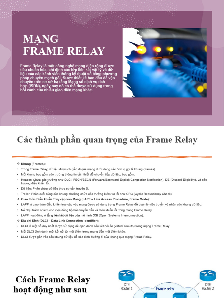 M NG Frame Relay VS M NG Atm | PDF
