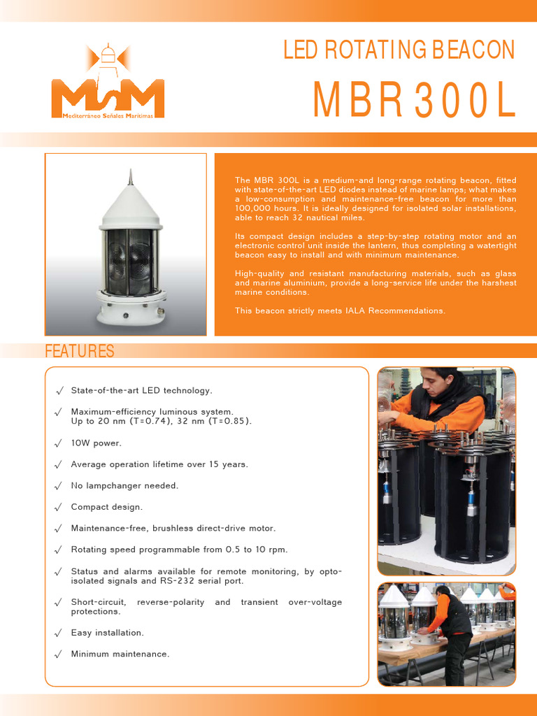 Rotating Beacons | PDF | Light Emitting Diode | Power Supply
