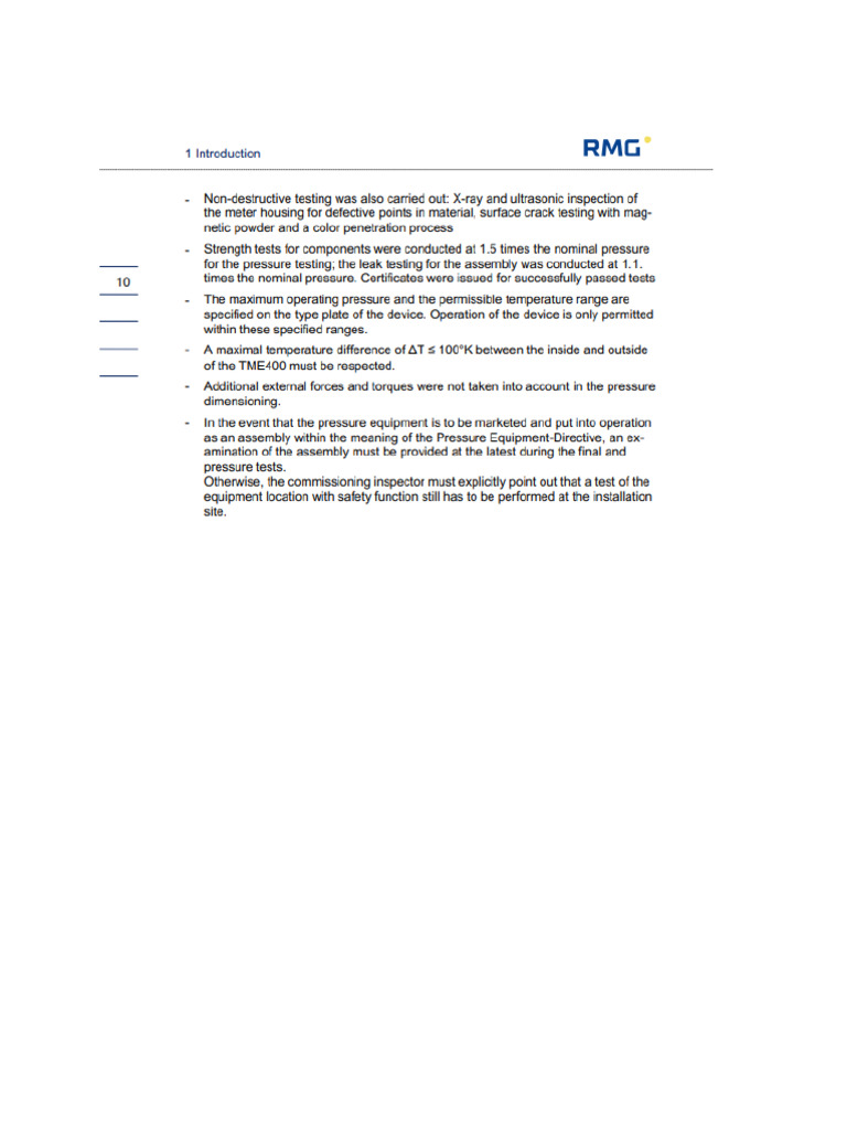 Flow Meter RMG-8 | PDF