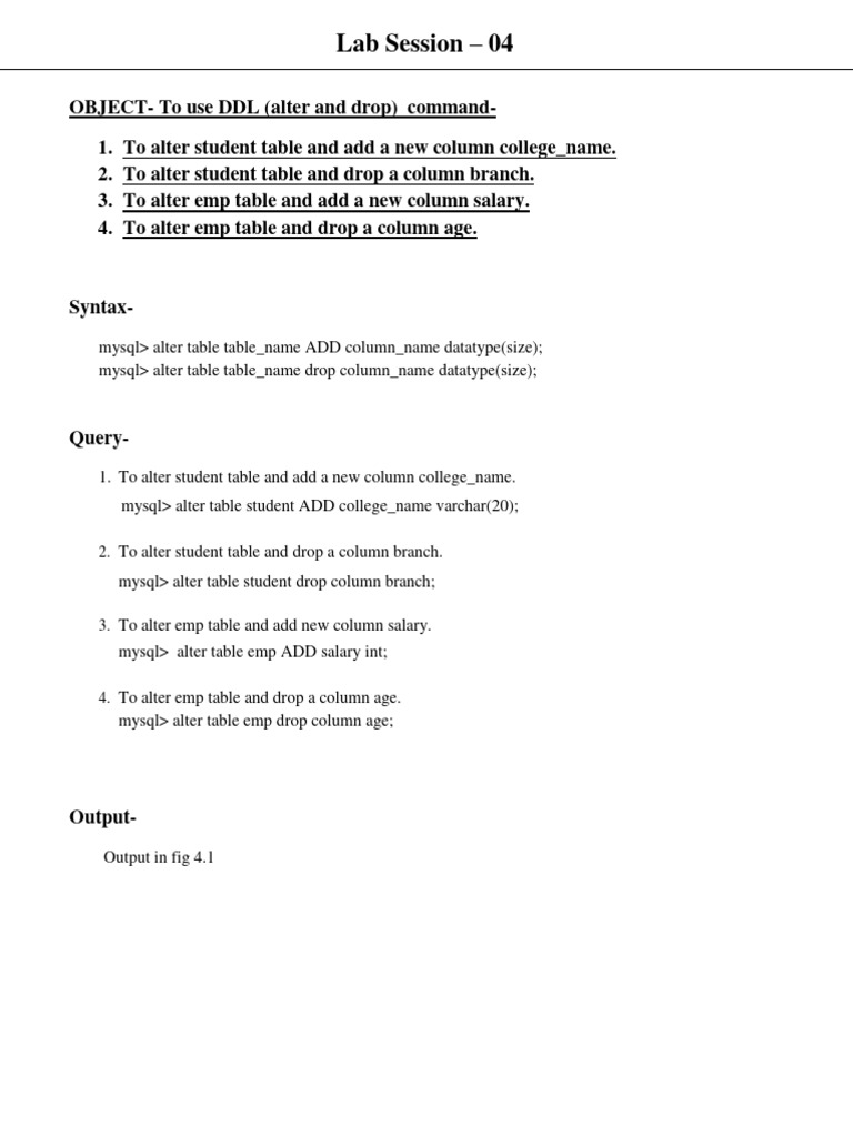 Lab Session 4 | PDF | Computers