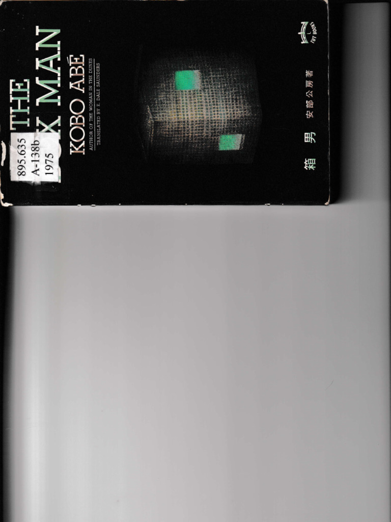 Abe K-The Box Man 1-2 | PDF