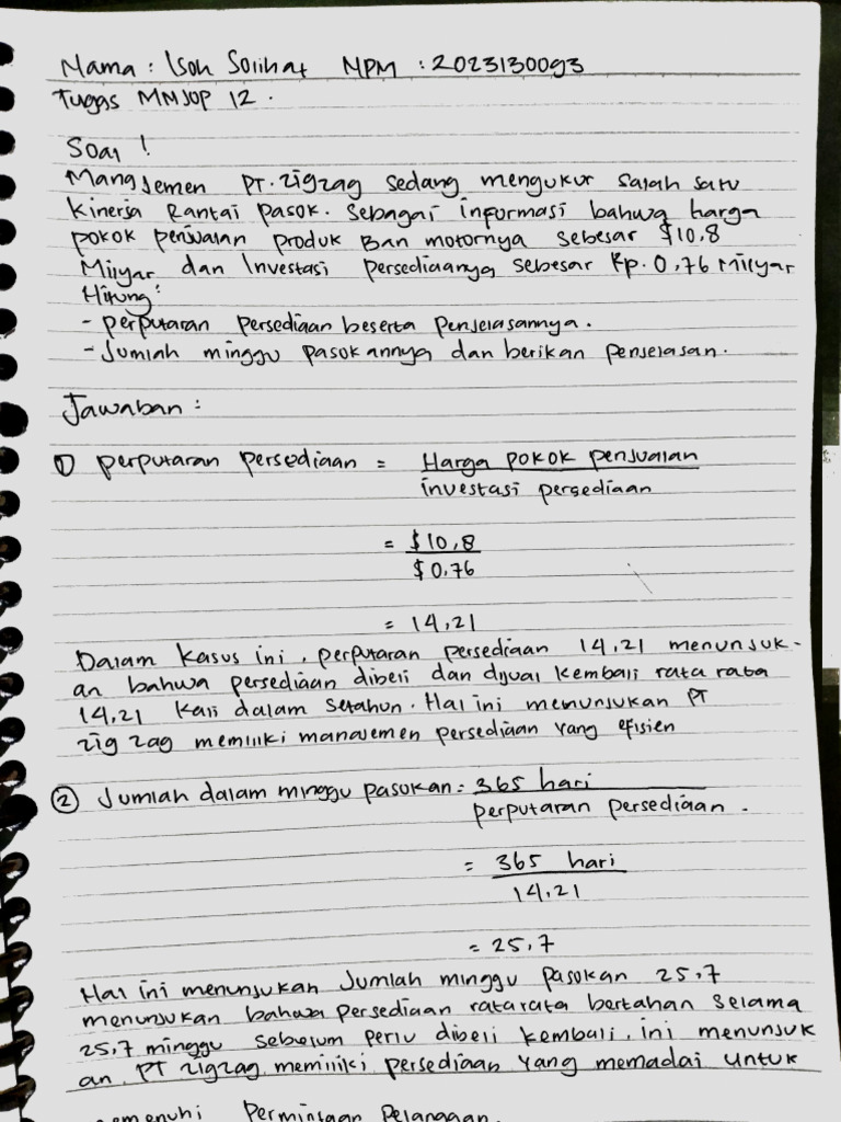 Mnjop 12 Isoh Solihat | PDF