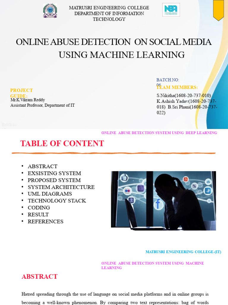 Third Review PPT | PDF | Statistical Classification | Deep Learning