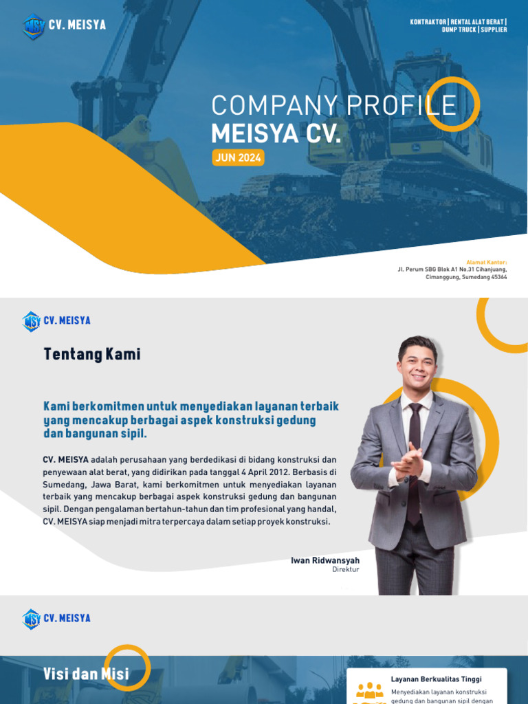 Company Profile CV MEISYA JUN 2024 | PDF
