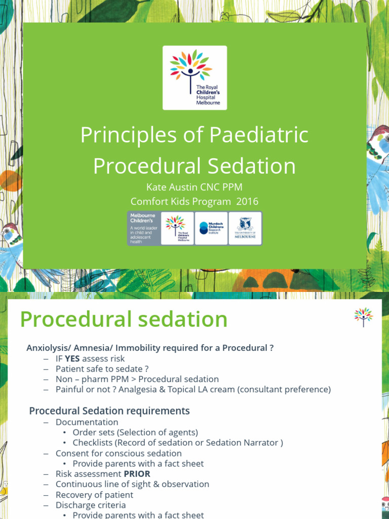 Principles of Paediatric Procedural Sedation November 2016 | Download ...
