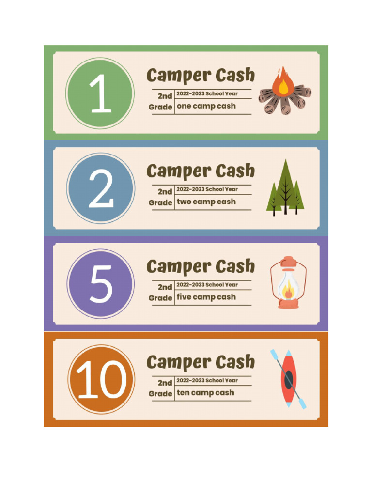Camp Cash | PDF
