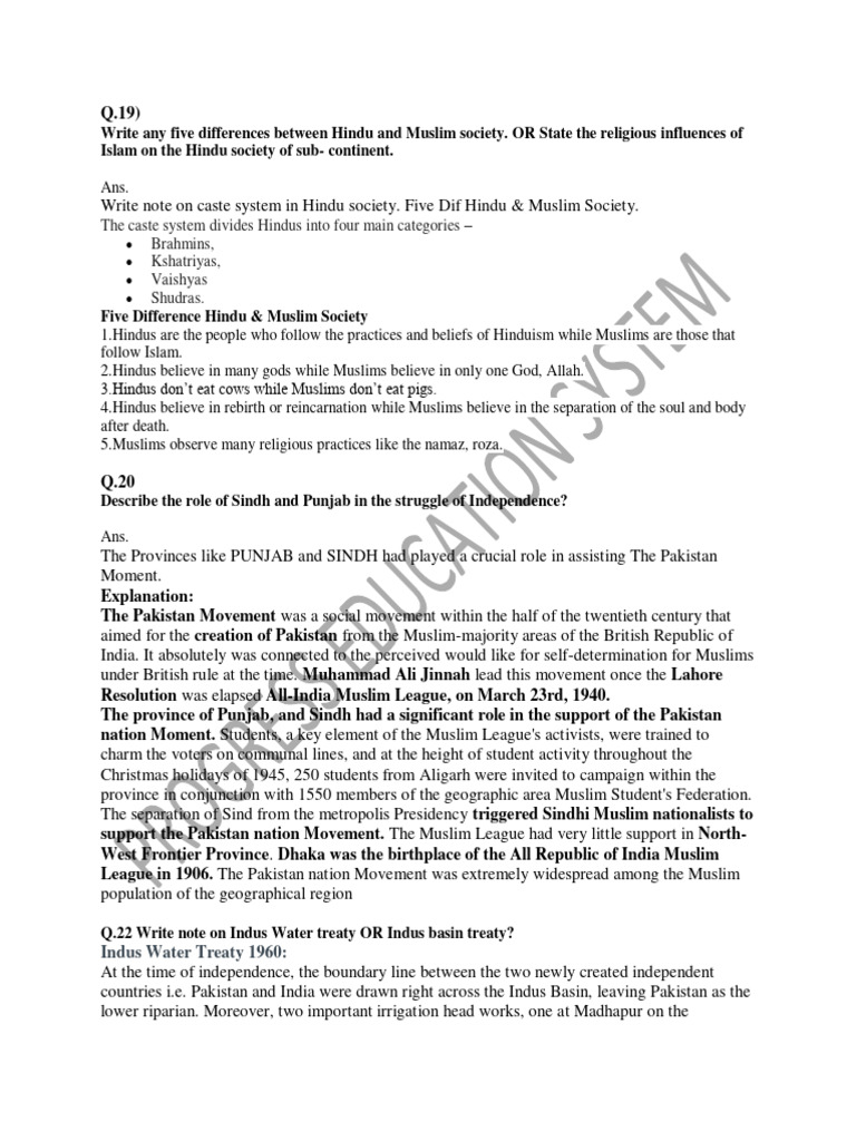 PST Short Topics | PDF