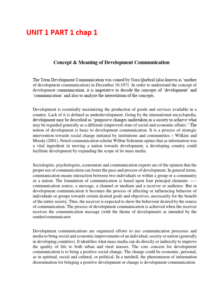 UNIT 1 PART 1 Chap 1 Intro Part | PDF | Communication | Target Audience