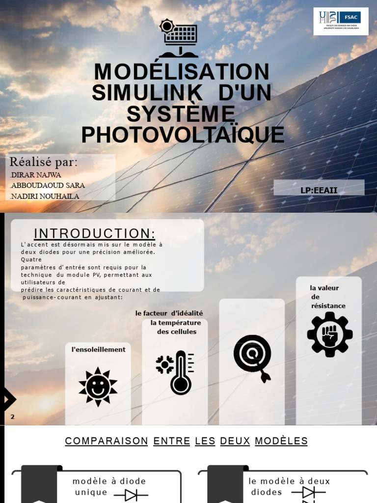 Modélisation Simulink d'un Système Photovoltaïque | PDF | Énergie ...