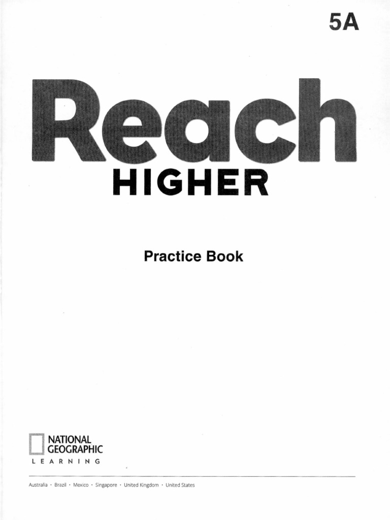 Reach Higher 5A Workbook | PDF