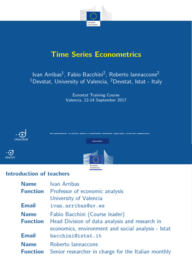 Course-Material TS Final | PDF | Stationary Process | Time Series