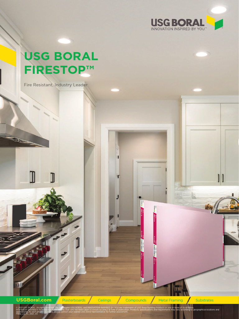 FIRESTOP BORAL | Download Free PDF | Drywall | Building Materials