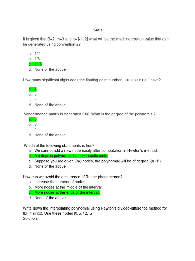 Quiz 1 Solution | PDF | Mathematical Objects | Theoretical Computer Science