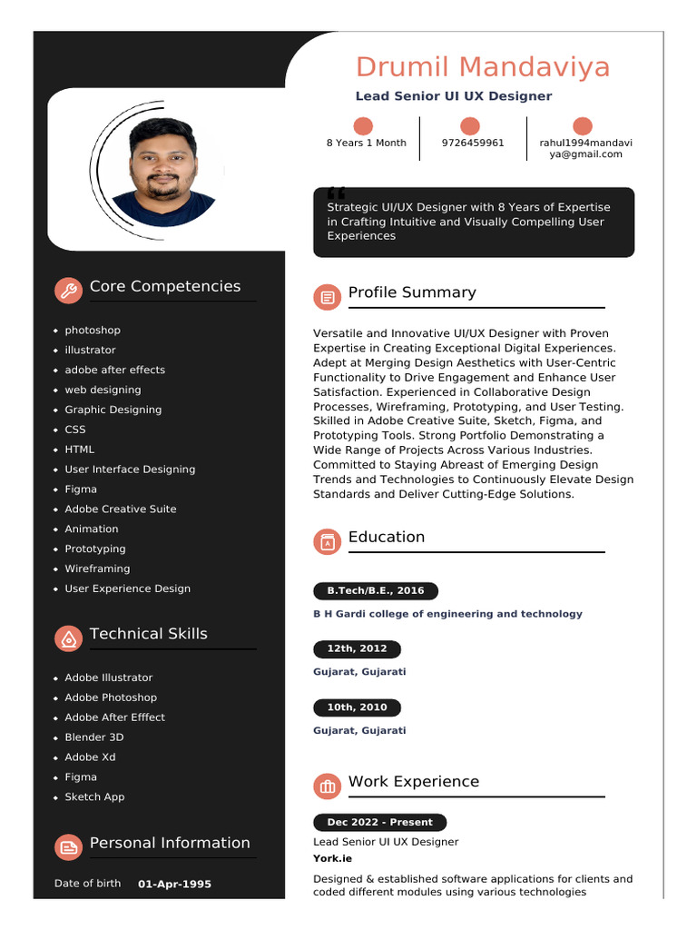 Resume 2024-04-14 4991828 | PDF | Web Design | Computing