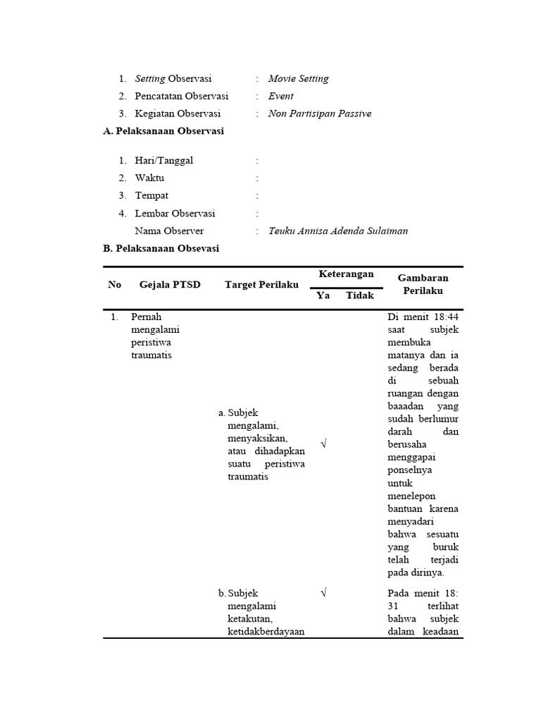 Tabel Hope Acha | PDF