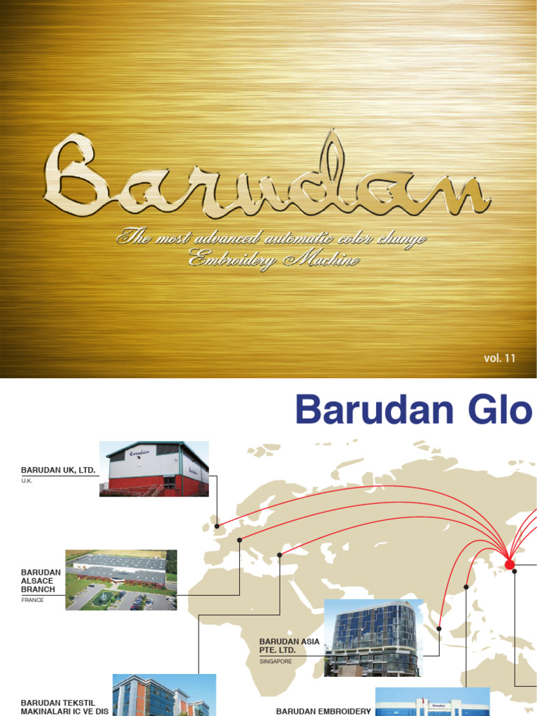 BC (09) 3000API (G11) Embroidery Machine Line-Up (EC) | PDF