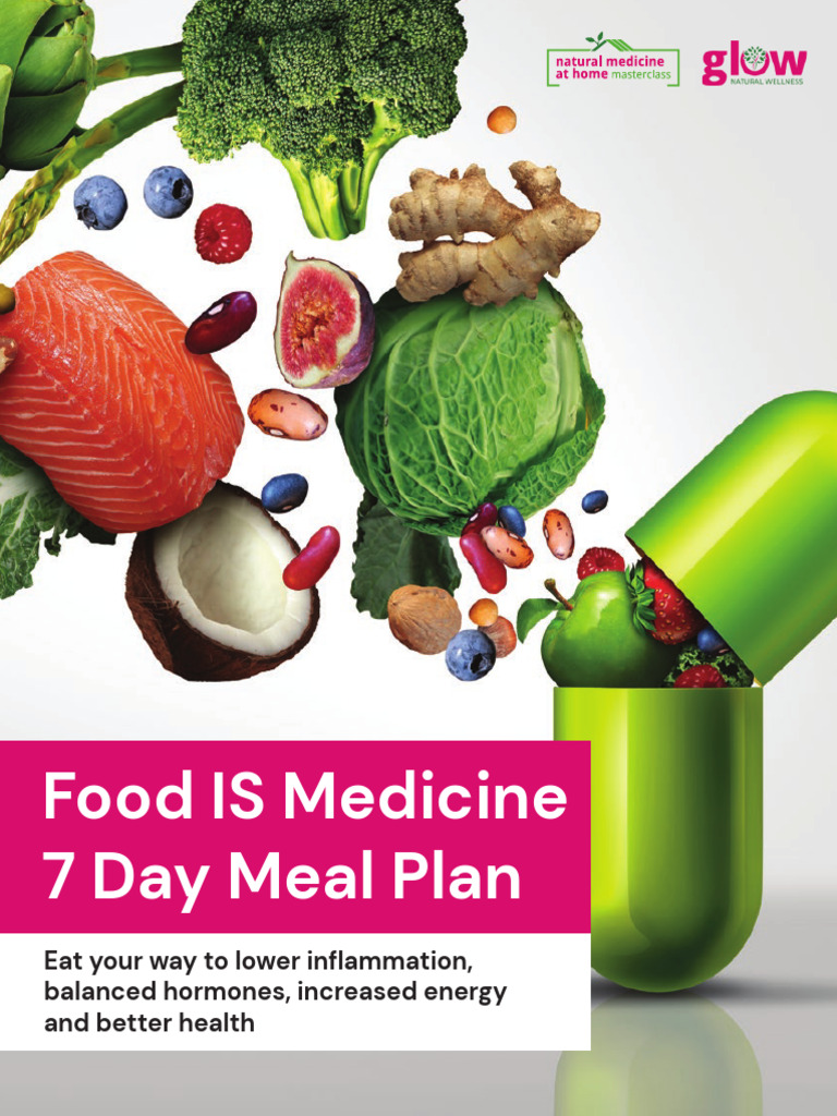 7-Day Food as Medicine Meal Plan | PDF | Diet (Nutrition) | Diet ...
