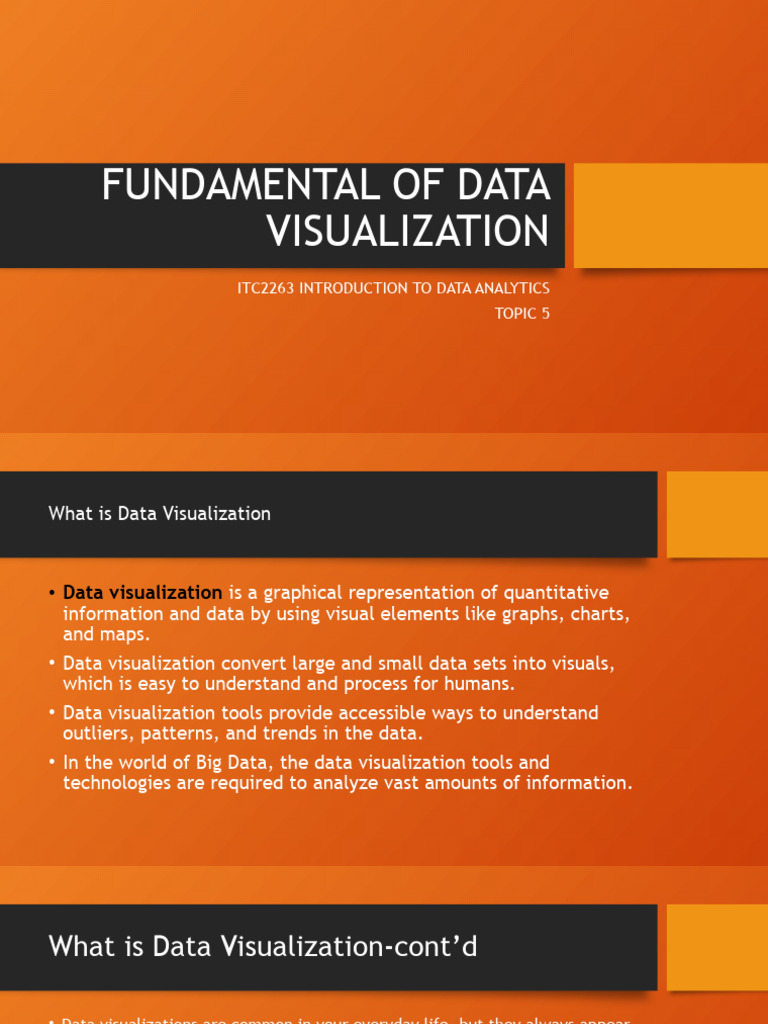 Topic 5 - Fundamental of Data Visulization-Edit | PDF | Computing ...