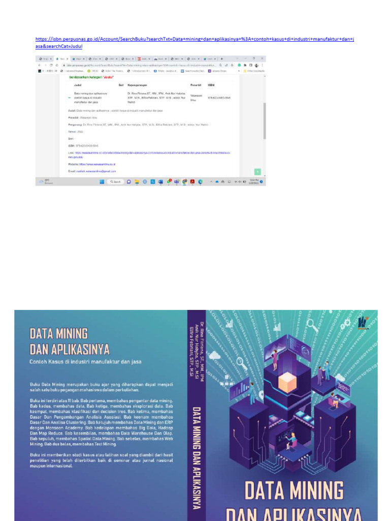 Buku Data Mining Dan Aplikasinya | PDF | Sains & Matematika