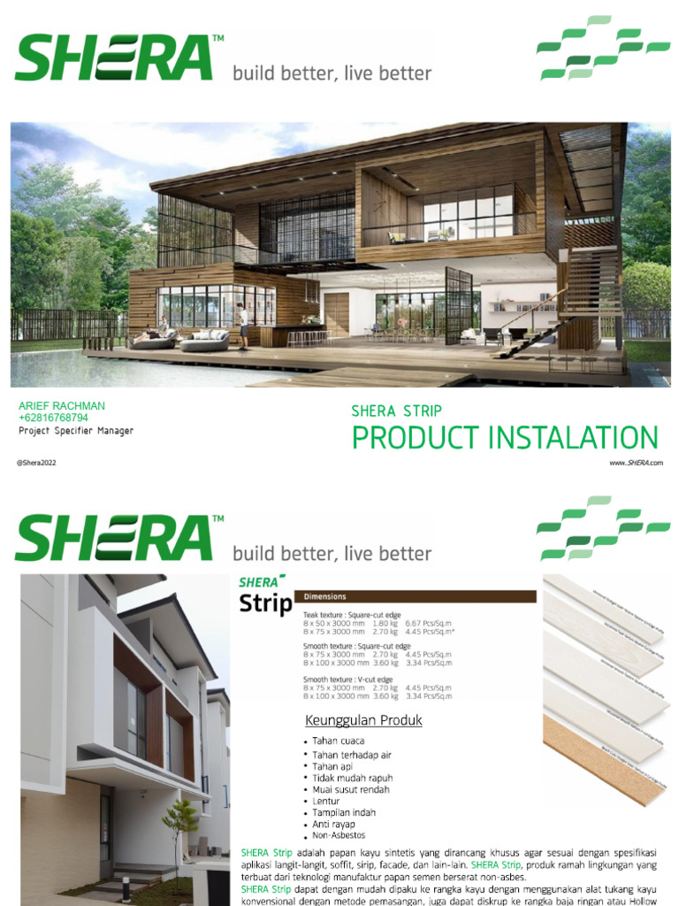 SHERA Strip installation manual | Download Free PDF | Screw | Equipment