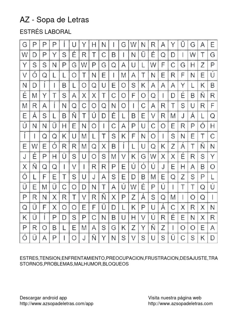 Sopa Estrés Laboral | PDF | Tecnología