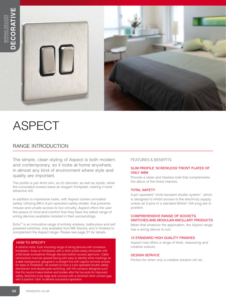 Aspect | PDF | Ac Power Plugs And Sockets | Electrical Connector