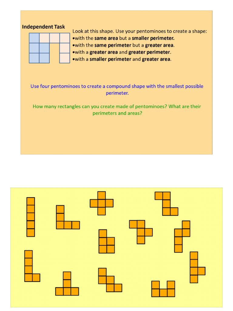 Pentominoes | PDF