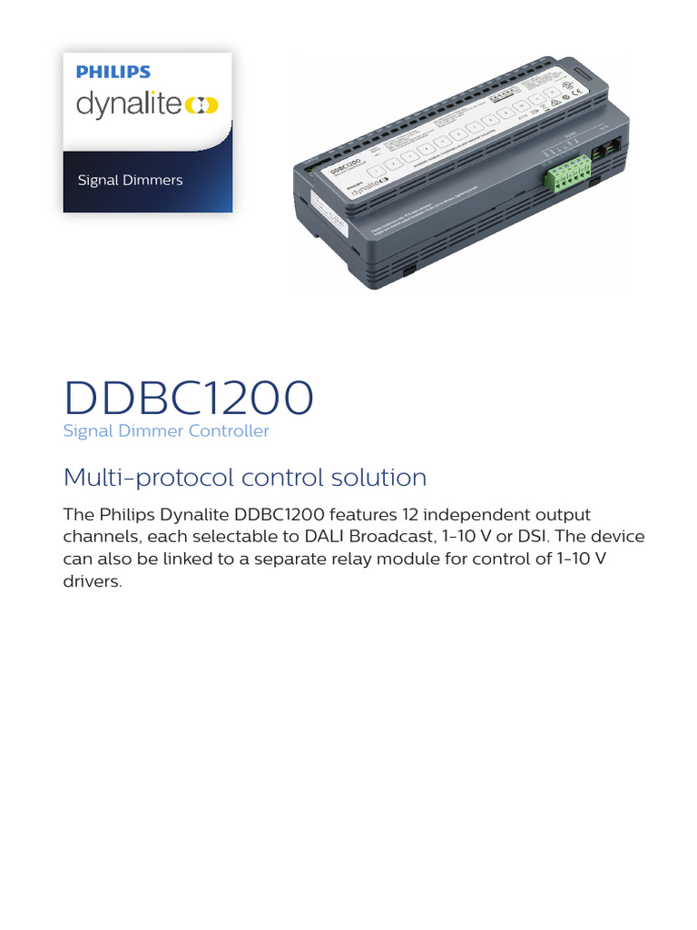 Contrôleur - DYN - DDBC1200 - SPEC-R04 | PDF | Transformer ...