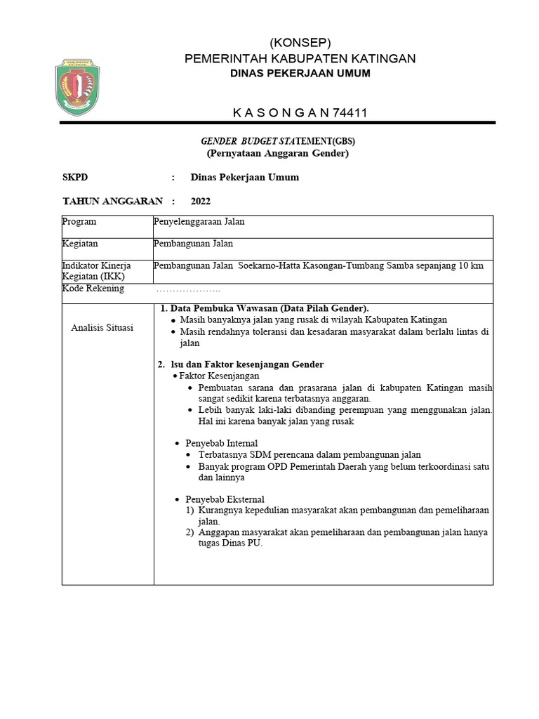 GBS 2022 Contoh Dpu | PDF