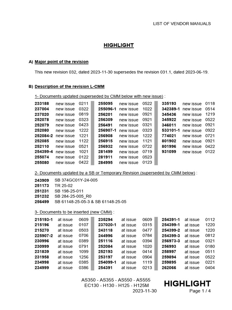 List CMM | PDF | Very High Frequency | Ultra High Frequency