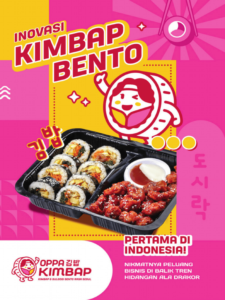 Proposal Oppa Kimbap | PDF