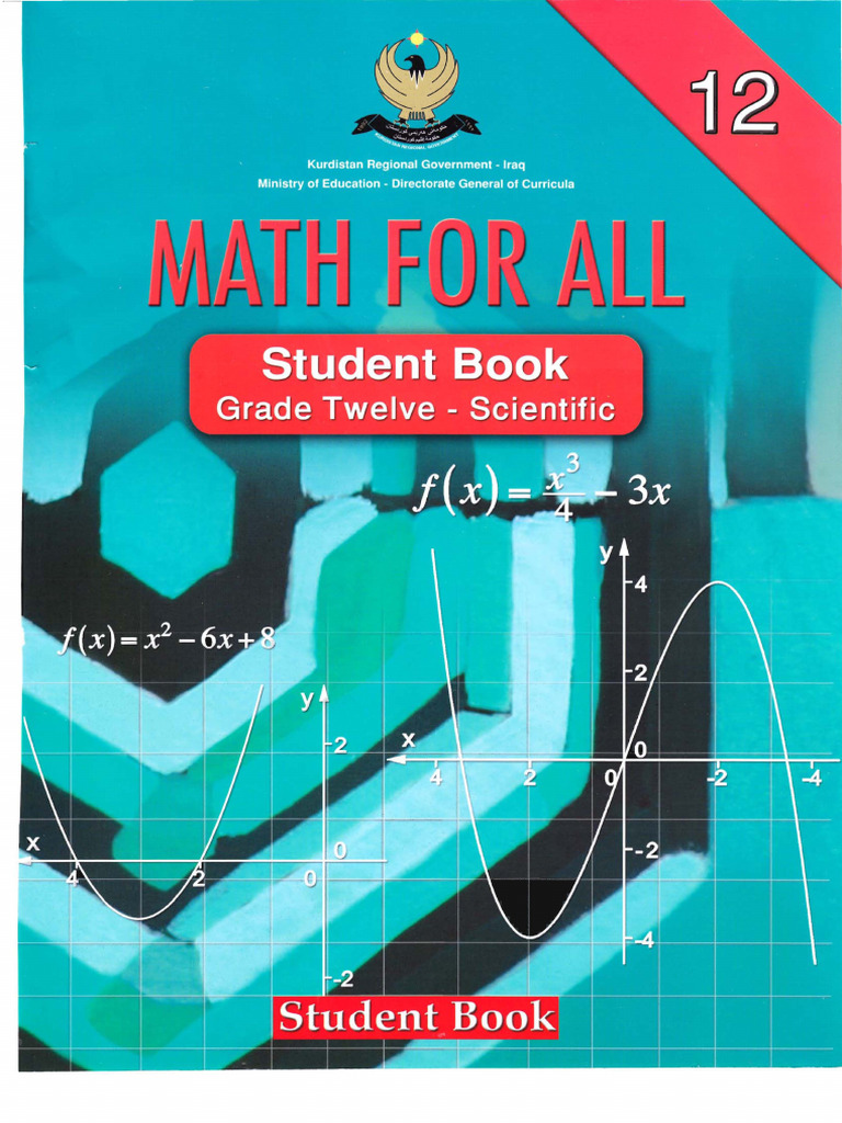 Math For All Student Book Grade 12 | PDF | Derivative | Algebra