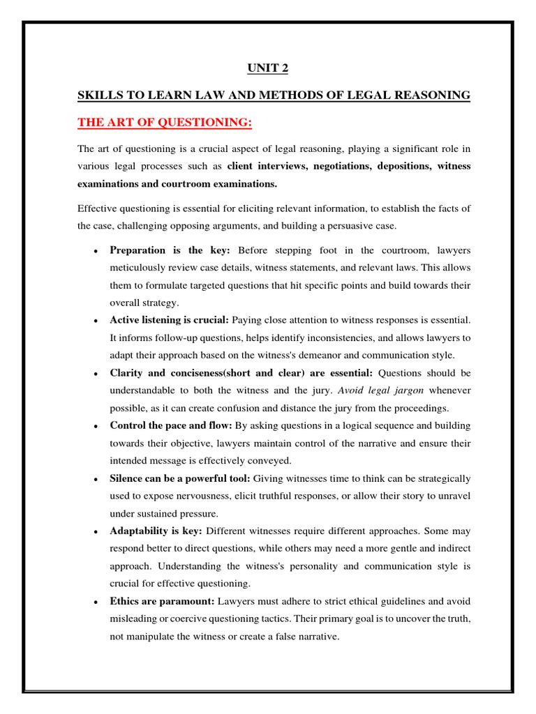 UNIT 2 NOTES | Download Free PDF | Inductive Reasoning | Deductive ...