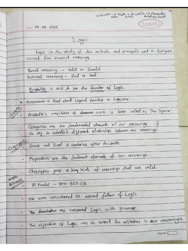 Logic Notes CE | PDF