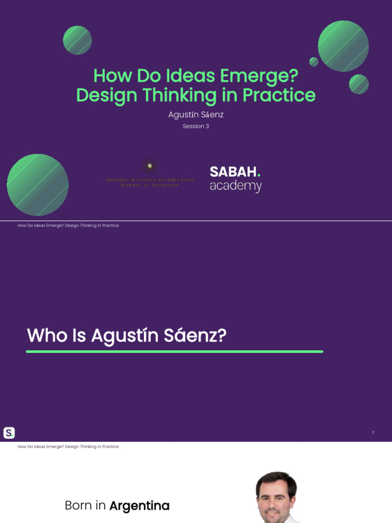 S.3 - How Do Ideas Emerge. Design Thinking in Practice | PDF | Design Thinking | Empathy