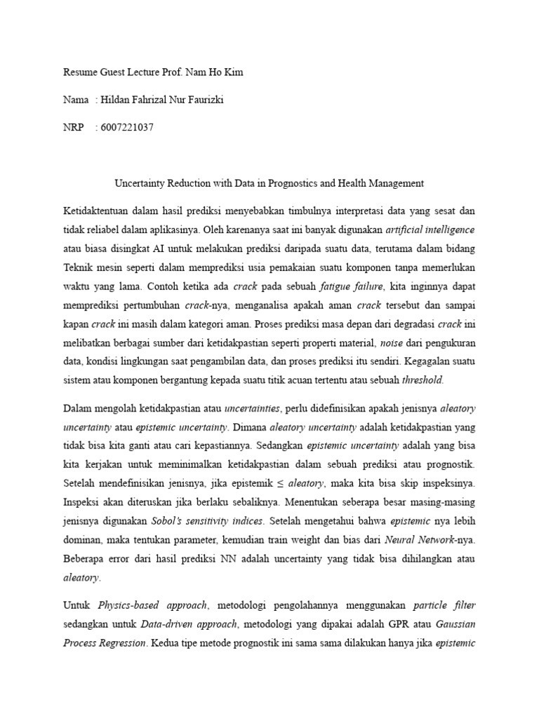 Resume Guest Lecture | PDF | Komputer