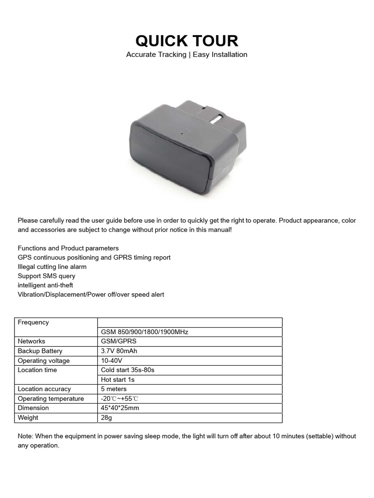Tk730-User Guide-Gotop-Gps Tracker | PDF | General Packet Radio Service ...