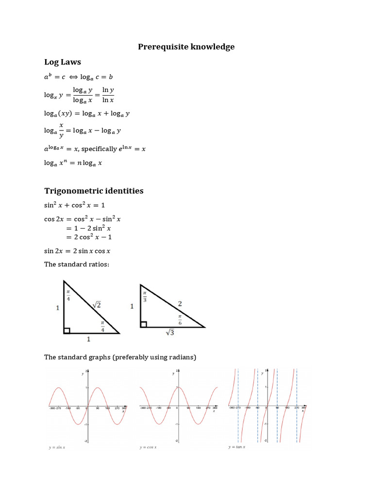 Prerequisite Knowledge | PDF
