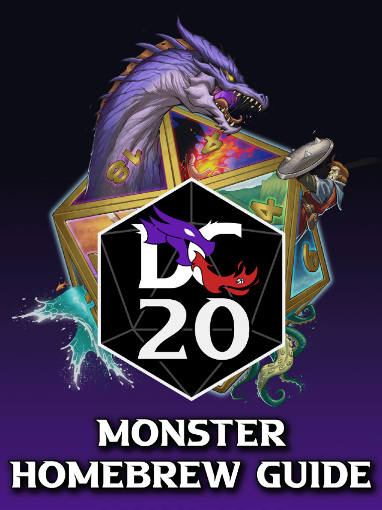DC20 Monster Guide Alpha | PDF | Monsters | Role Playing Games