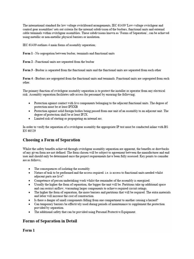 LV Forms 2 | PDF | Electrical Components | Electrical Equipment